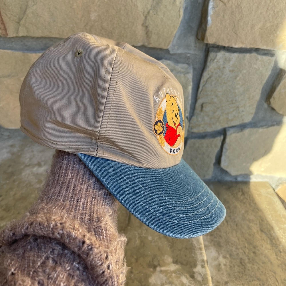 Vintage 90s Disney Winnie The Pooh Ball Cap - Gem